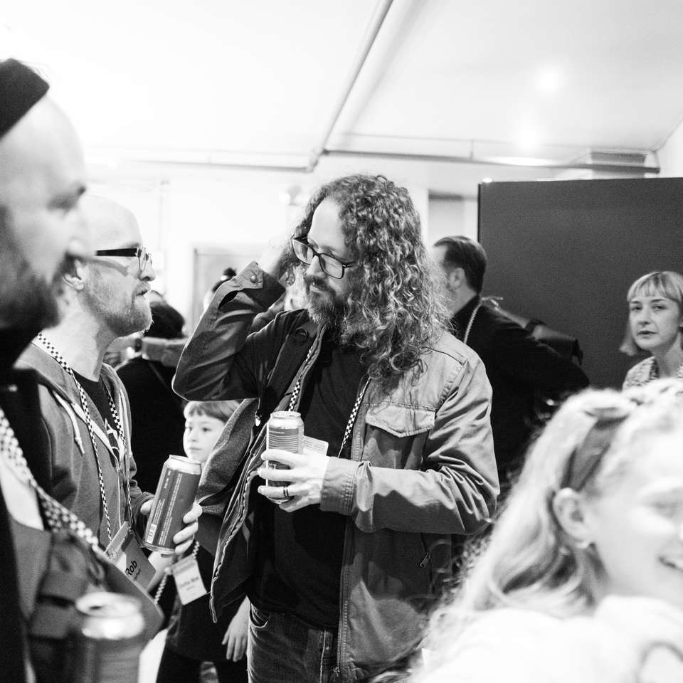 Elliot Jay Stocks — A photo by Maykel Loomans at Roulette — Shoeboxᵅ